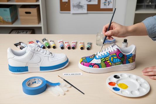 Custom Sneaker Art 101 – How to Design & Paint Your First Pair – KixKote